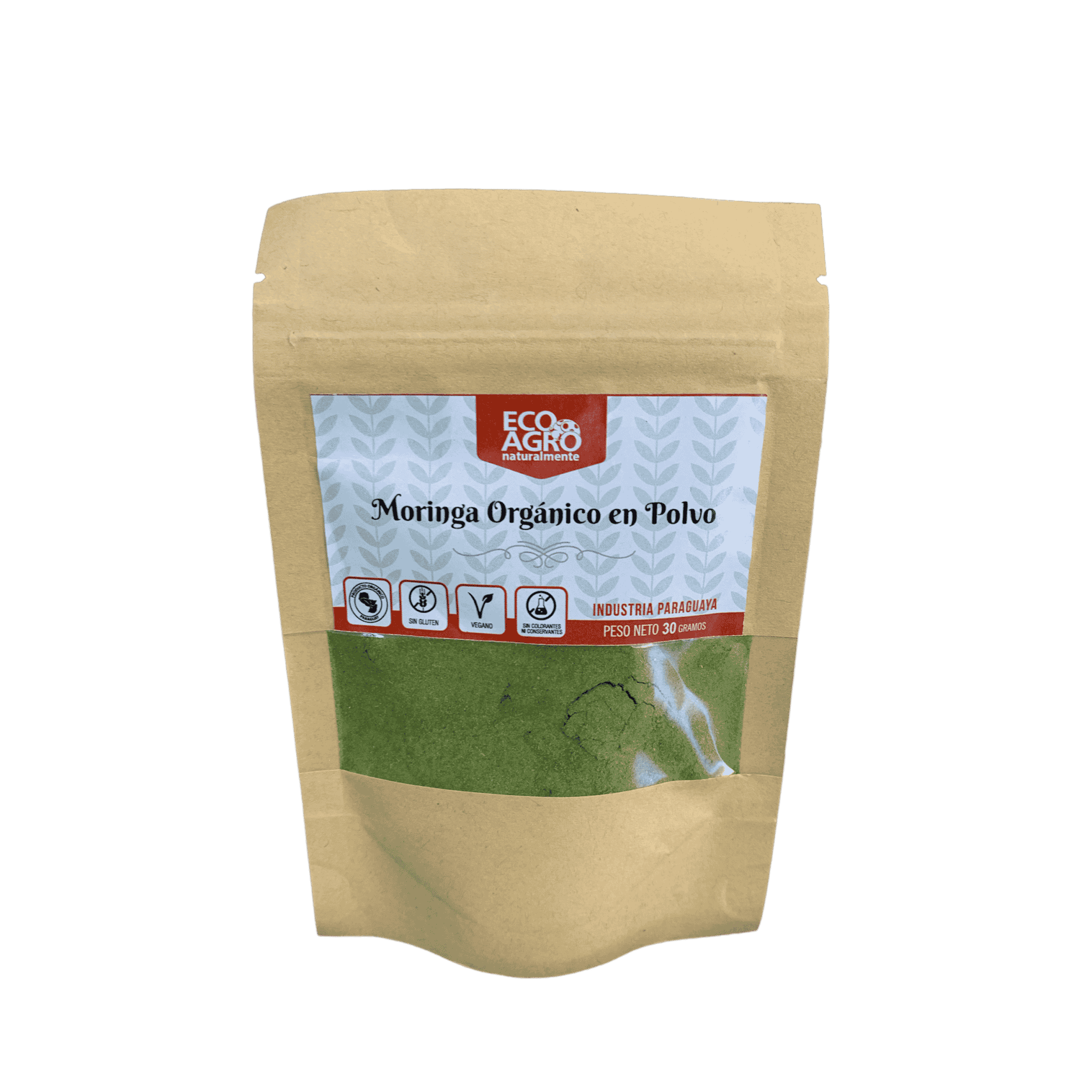 Moringa en polvo x 30 gramos - EcoAgro